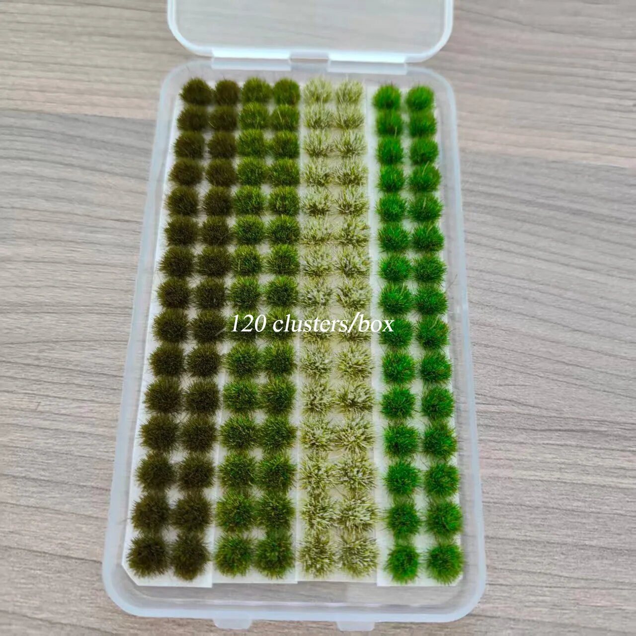 Наборы моделей травяной горки Trawa Pland 3 мм mixed color