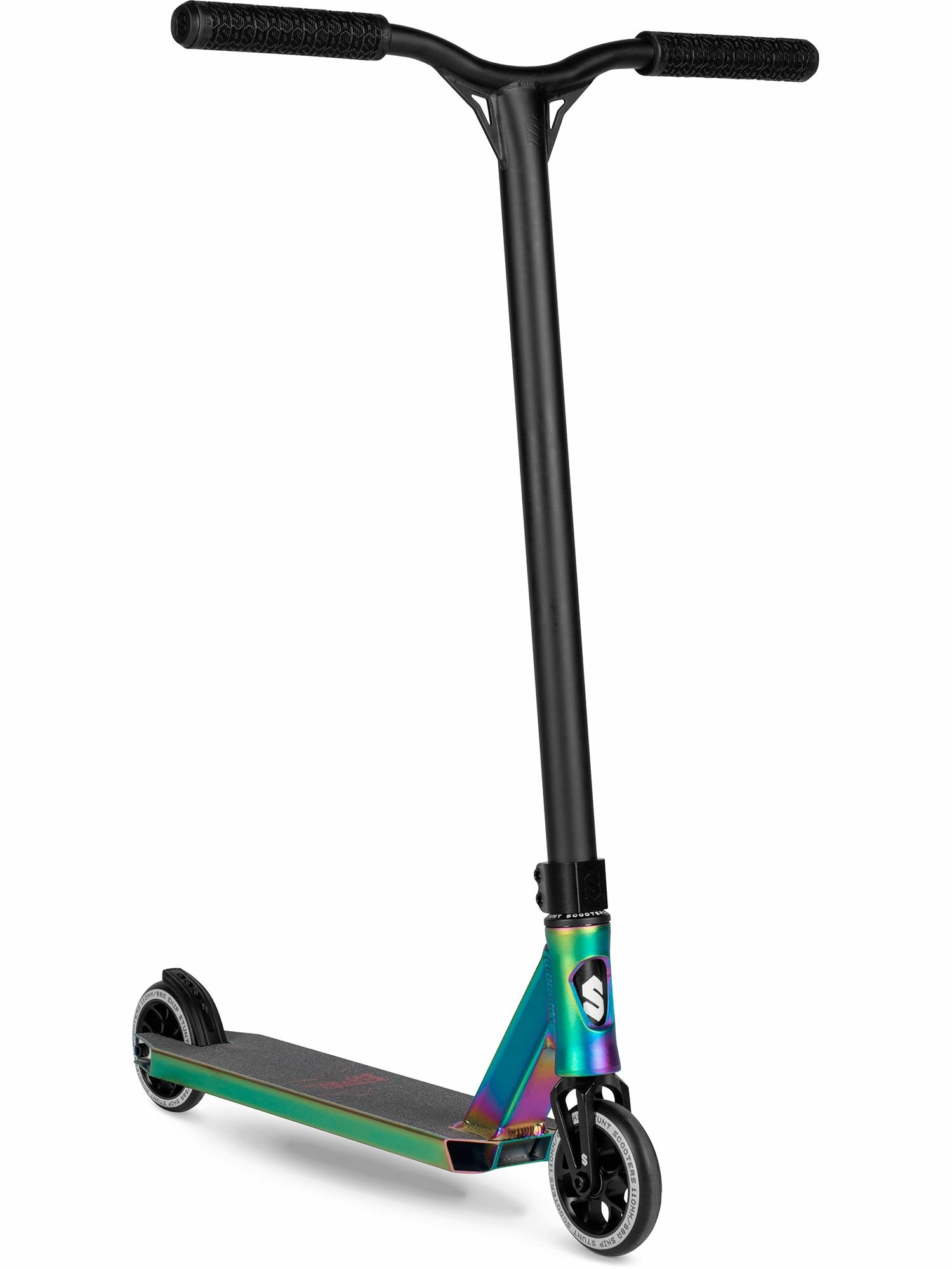 Самокат SKIP ARNY EMT V2 матовый неохром, трюковой, подростковый, с ножным тормозом, 85 см