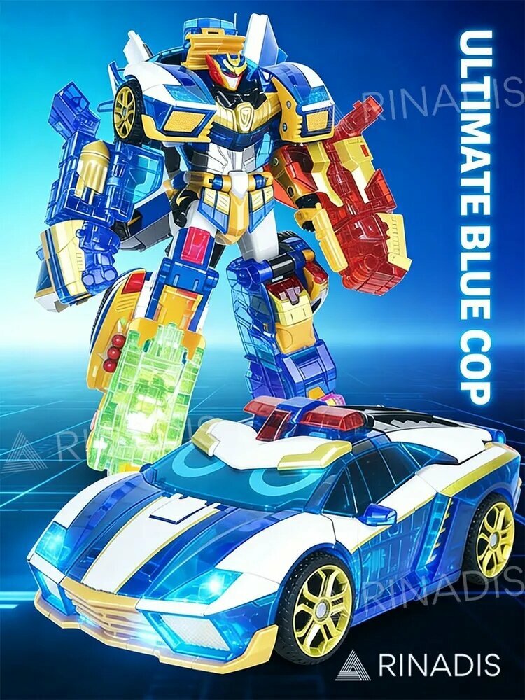 Метал Кард Бот S1 ULTIMATE BLUE COP