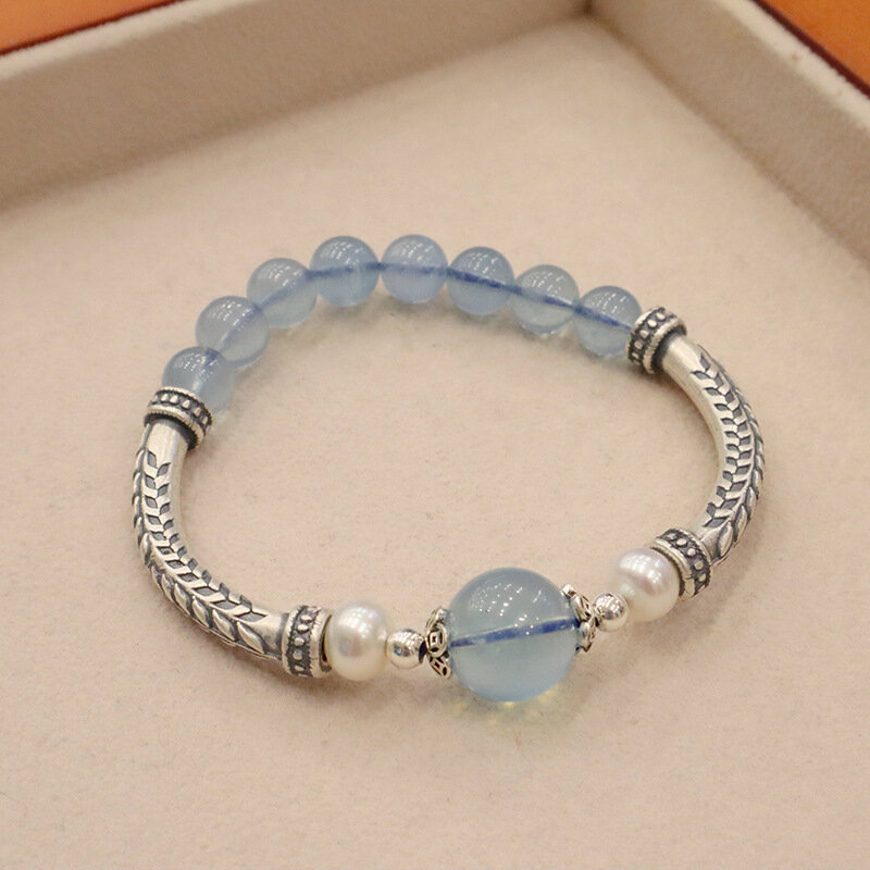 Браслет для гадания, YM Mall из кварца турмалина цвета приносит стиль