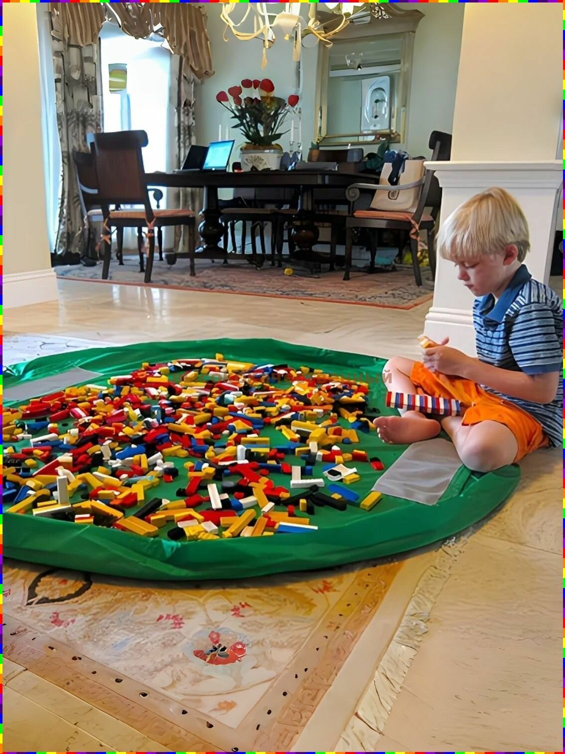 Органайзер для игрушек удобный мешок для хранения и переноски