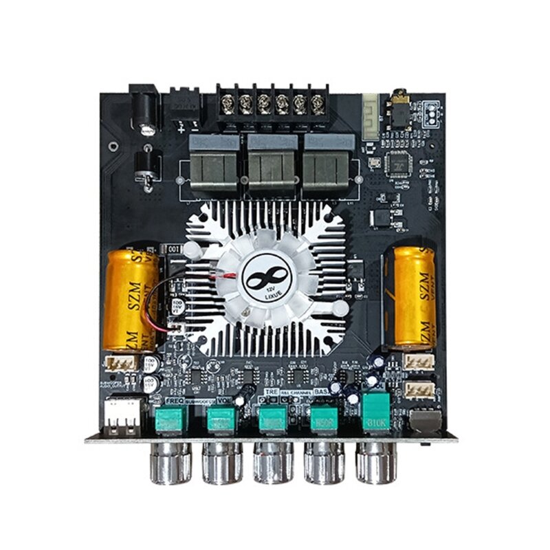 160Wx2 + 220W 2,1-Канальный TDA7498ETR Bluetooth-совместимый Цифровой Модуль Усилителя Мощности Сабвуфера для развлечений