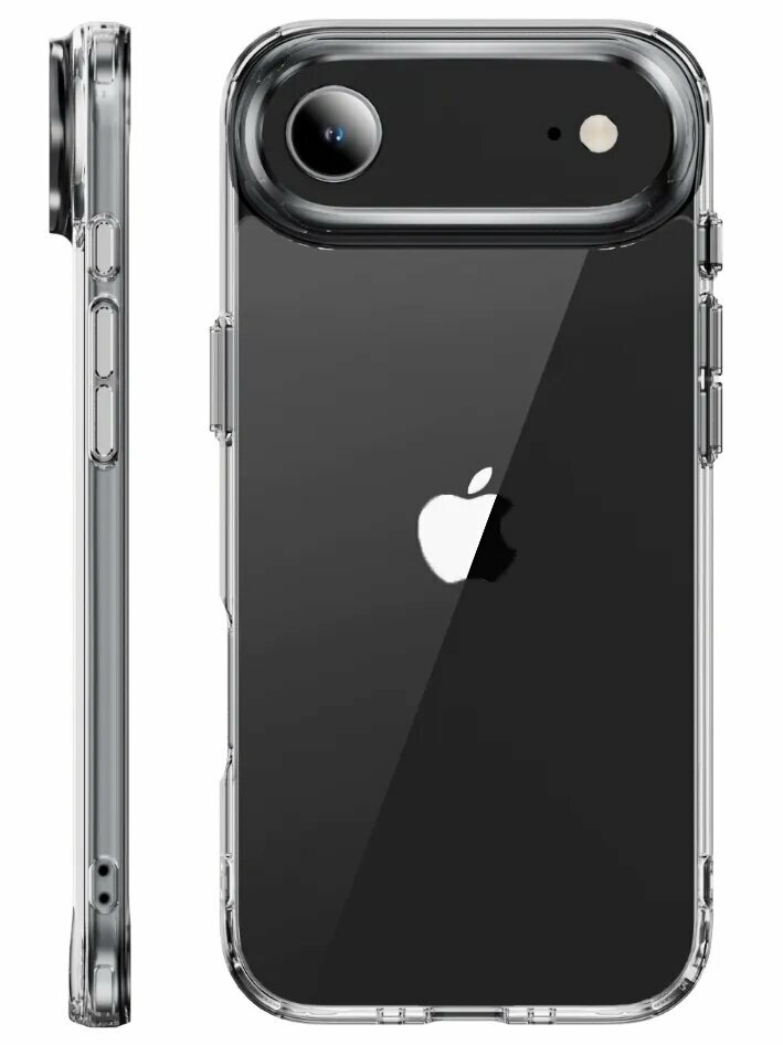 ZAZPOL Чехол для iPhone 17 Air/ чехол на айфон 17 эир аир прозрачный, противоударный