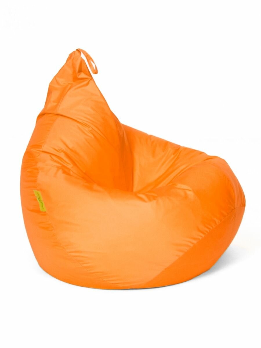 COOLPOUF Кресло-мешок Груша, Дюспо, Размер XL, оранжевый