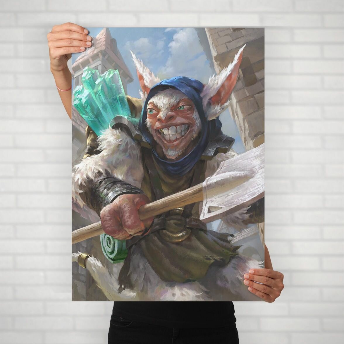 Плакат на стену для интерьера Dota 2 (Meepo 2) - Постер по игре формата A1 (60х84 см)