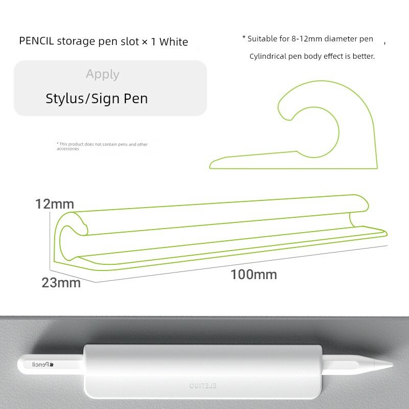Подходит для Apple Pencil, Huawei M-Pencil, универсальный защитный чехол, слот для ручки, самоклеящийся чехол для