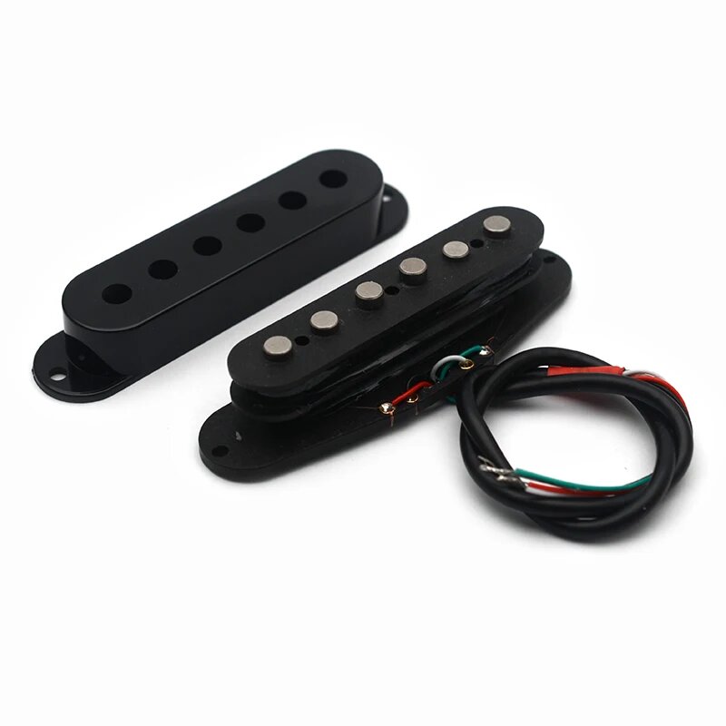 Stacked Humbucker GETMUSIC для гитары ST, черный, Alnico 5