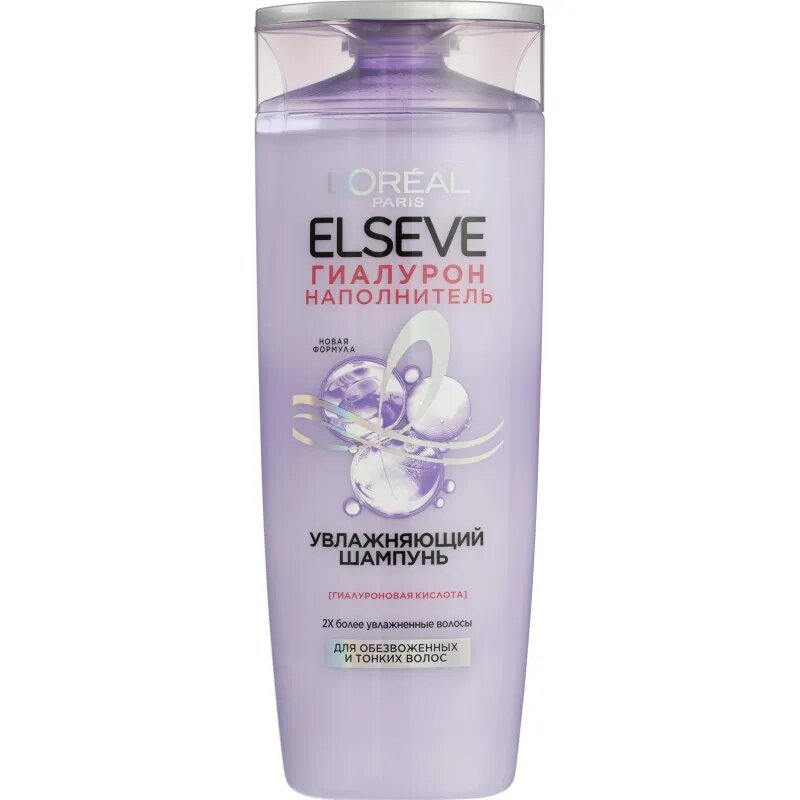 Шампунь для волос L'OREAL ELSEVE гиалурон 400мл AA468700