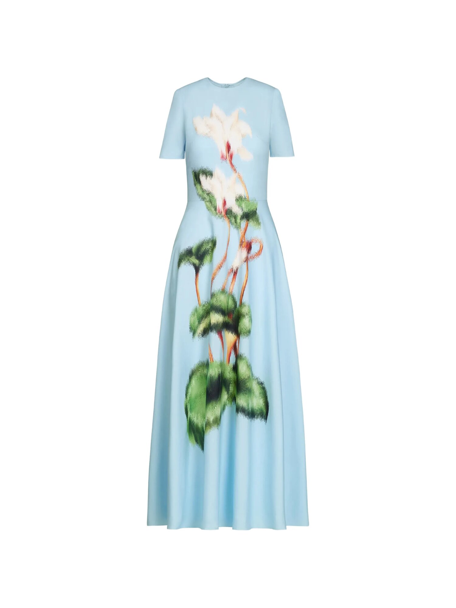 Платье Floral-print midi dress