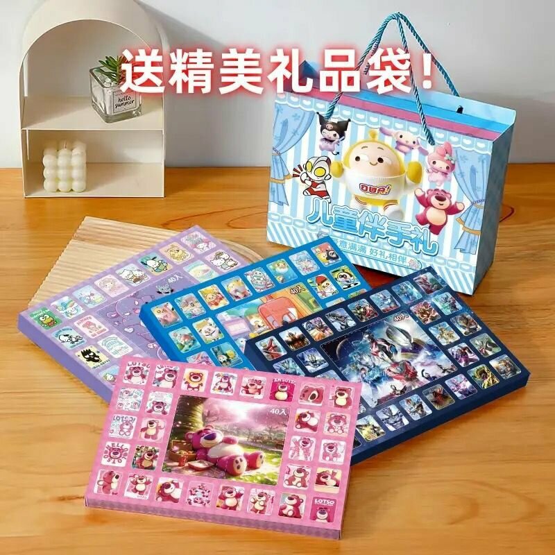 Коробка с куклами Sanrio, 40 штук, подарок на День детей для начальной школы, подвеска, слепая коробка, коробка для школьного стенда