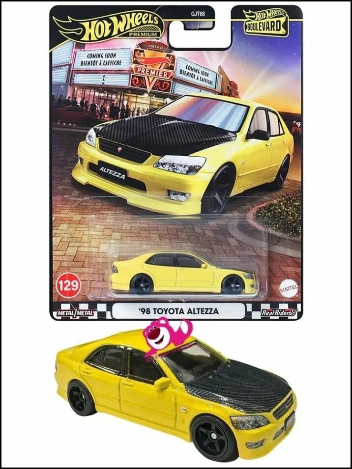 Машинка Mattel Hot Wheels Premium 1/64 GJT68 98 Toyota Altezza