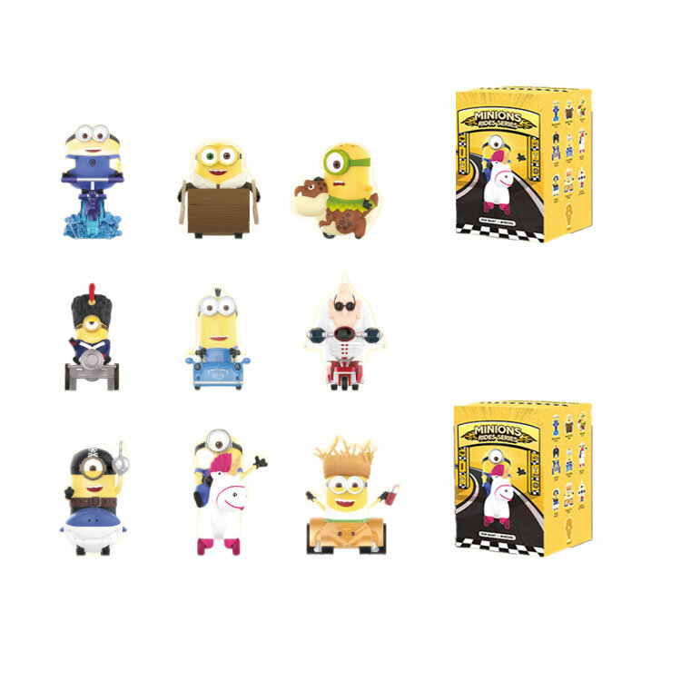 Коллекция фигурок унисекс POP MART Minions Riders Blind Box, Random 2 Blind Box
