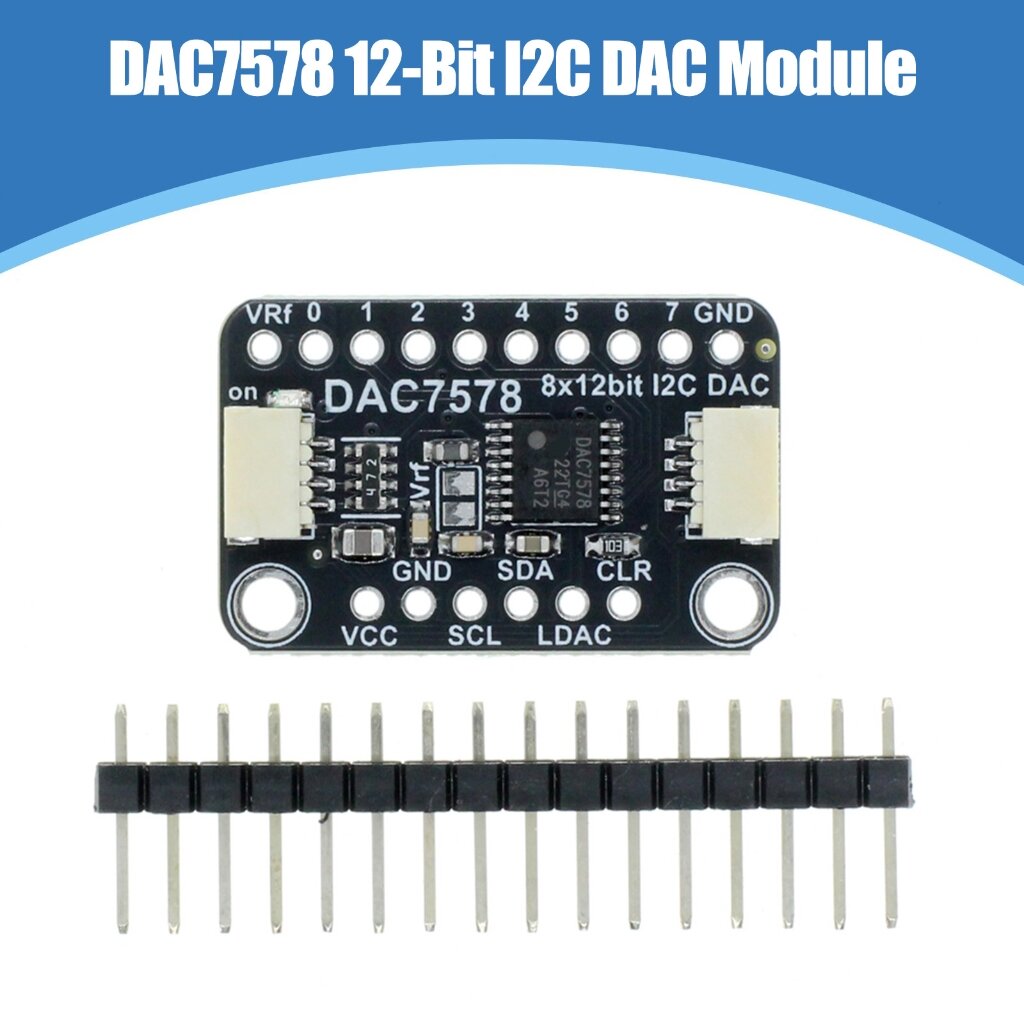 ЦАП DAC7578, 12 бит, I²C — фото 1