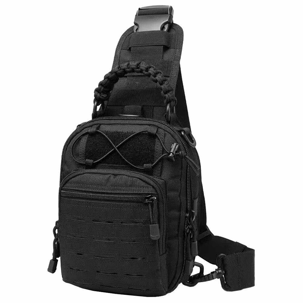 Тактическая Сумка-слинг Для Мужчин И Женщин, Нейлоновая Сумка Через Плечо Для Охоты С Системой Molle Для Ношения Оружия, EDC
