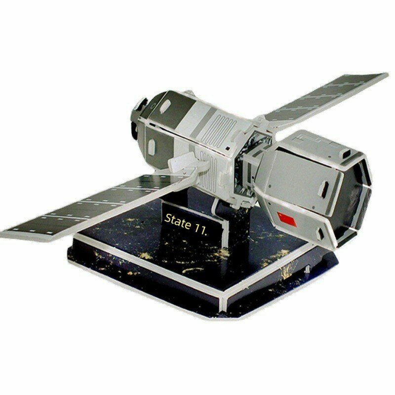 3D-пазл-модель космического корабля Шэньчжоу XI, набор для самостоятельной сборки, обучающая игрушка для детей