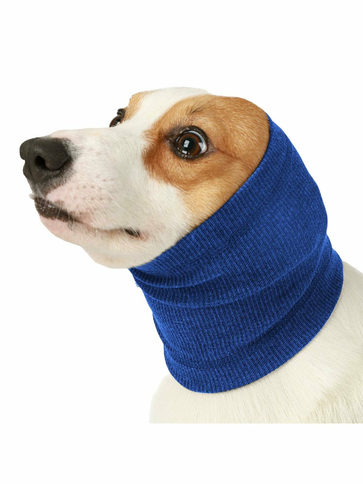 Защитный чехол для ушей собаки, шейный платок, зимний теплый ушной чехол, эластичный собачий наушник