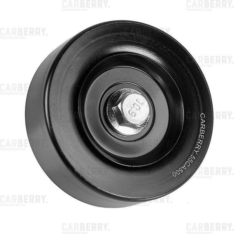 Ролик обводной поликлинового ремня CARBERRY HYUNDAI Santa Fe, ix35, Tucson 09->, KIA Carnival, Sorento, Sportage 09-> (55CA500)