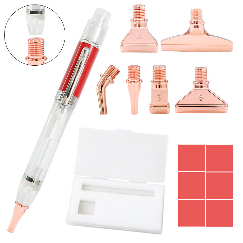 2026 Последняя модель алмазной живописи, светящаяся ручка для сверления, новая ручка с LED подсветкой, ночной металлический наконечник, набор инструментов для алмазной вышивки