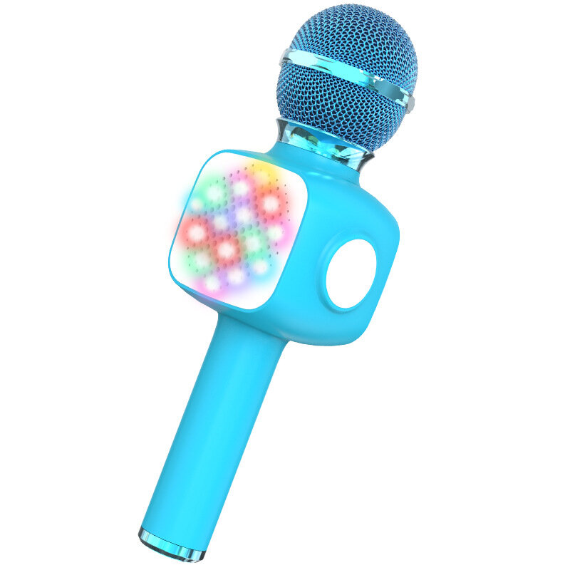 Bluetooth микрофон-колонка светодиодным фонарем