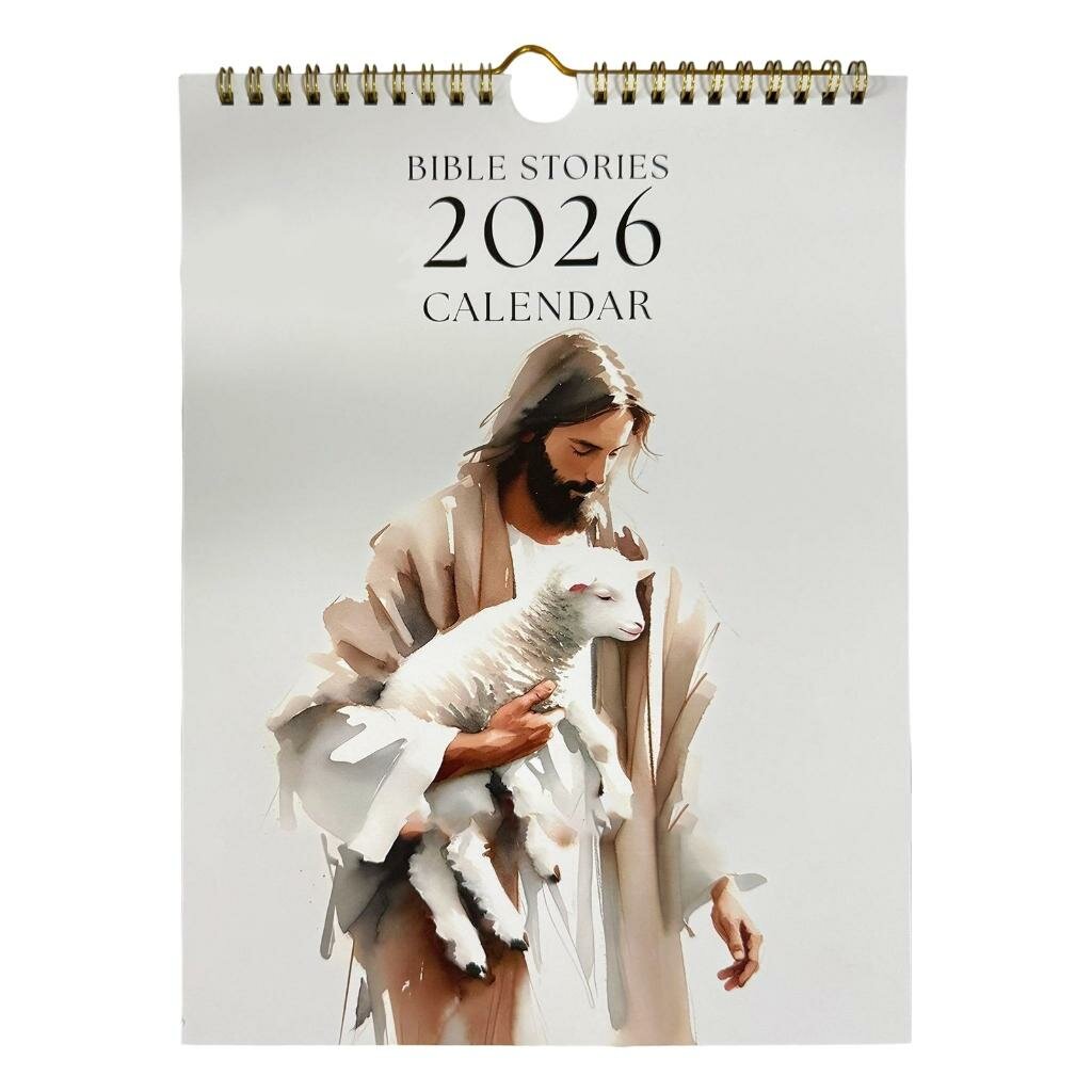 Библейские истории 2026: настенный календарь