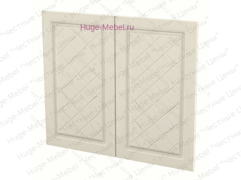 Кухонный фасад Ф-250 дуб ваниль (Модена) Huge Mebel . Ширина 792 Высота 916. Кухонные фасады