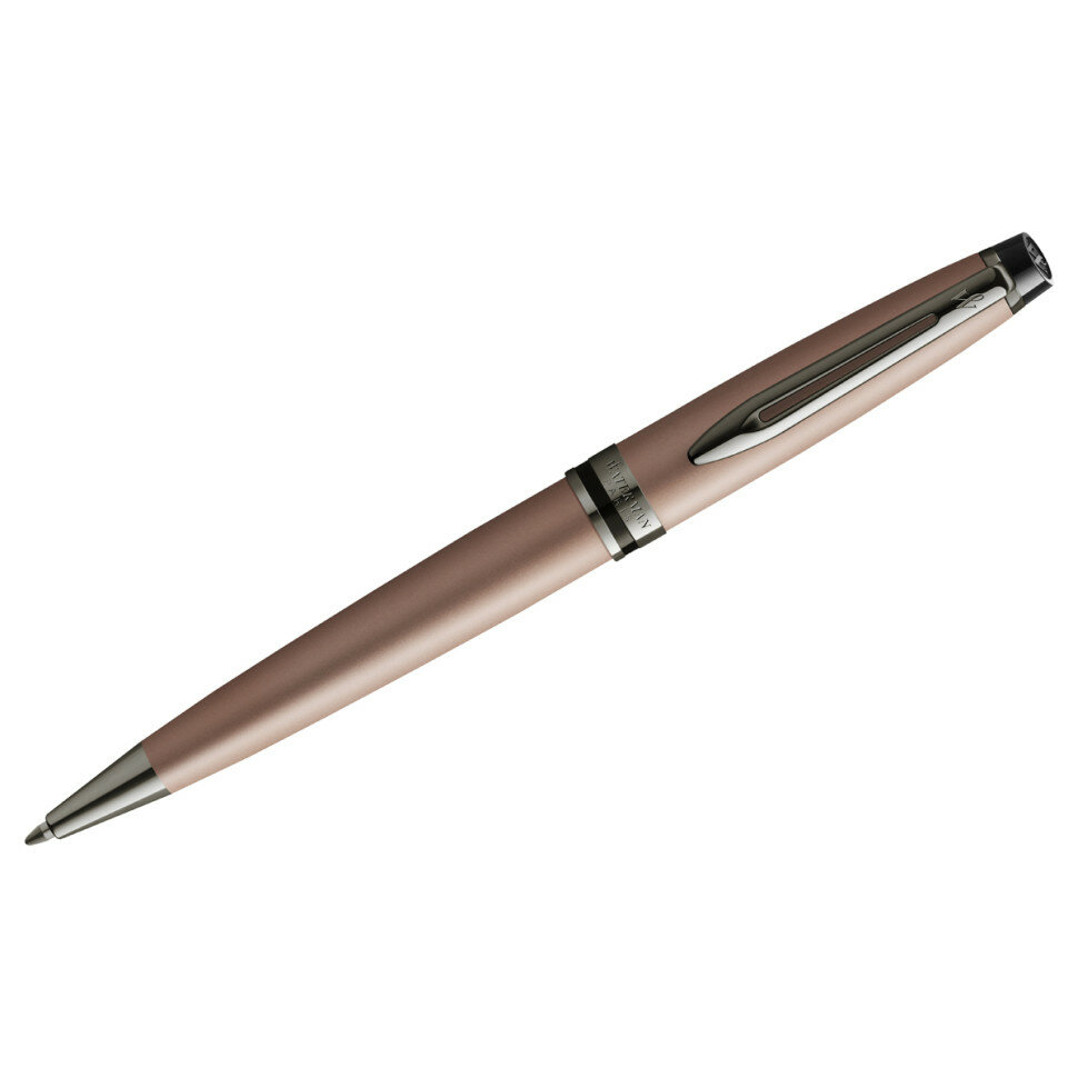 Ручка шариковая Waterman "Expert Rose Gold RT" синяя, 1,0мм, подарочная упаковка, 352763