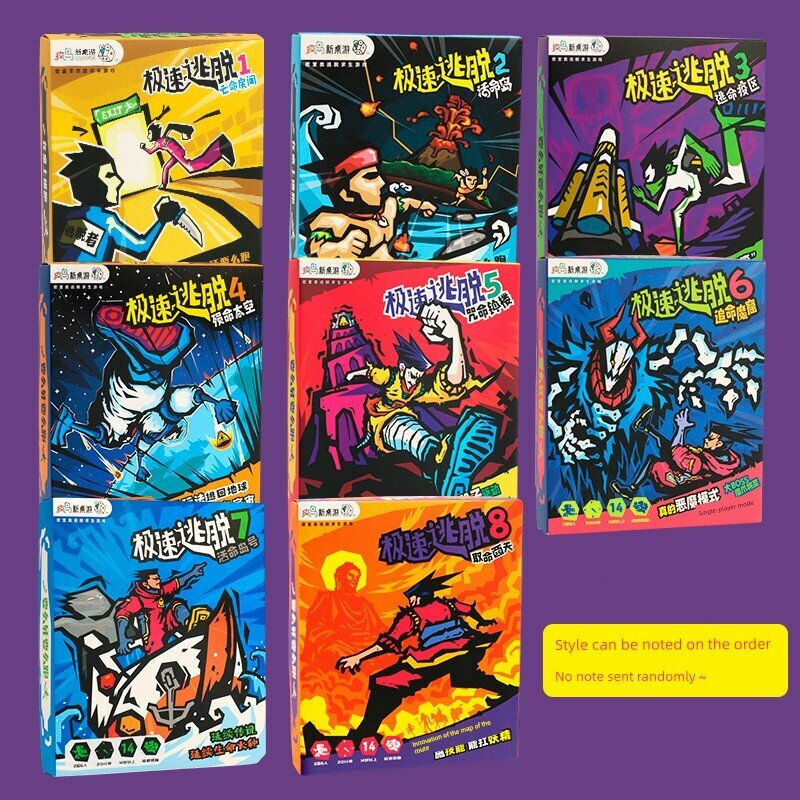 Подлинная скоростная побега, 1-дне побега из комнаты, срочная многопользовательская настольная игра, карта для отдыха,