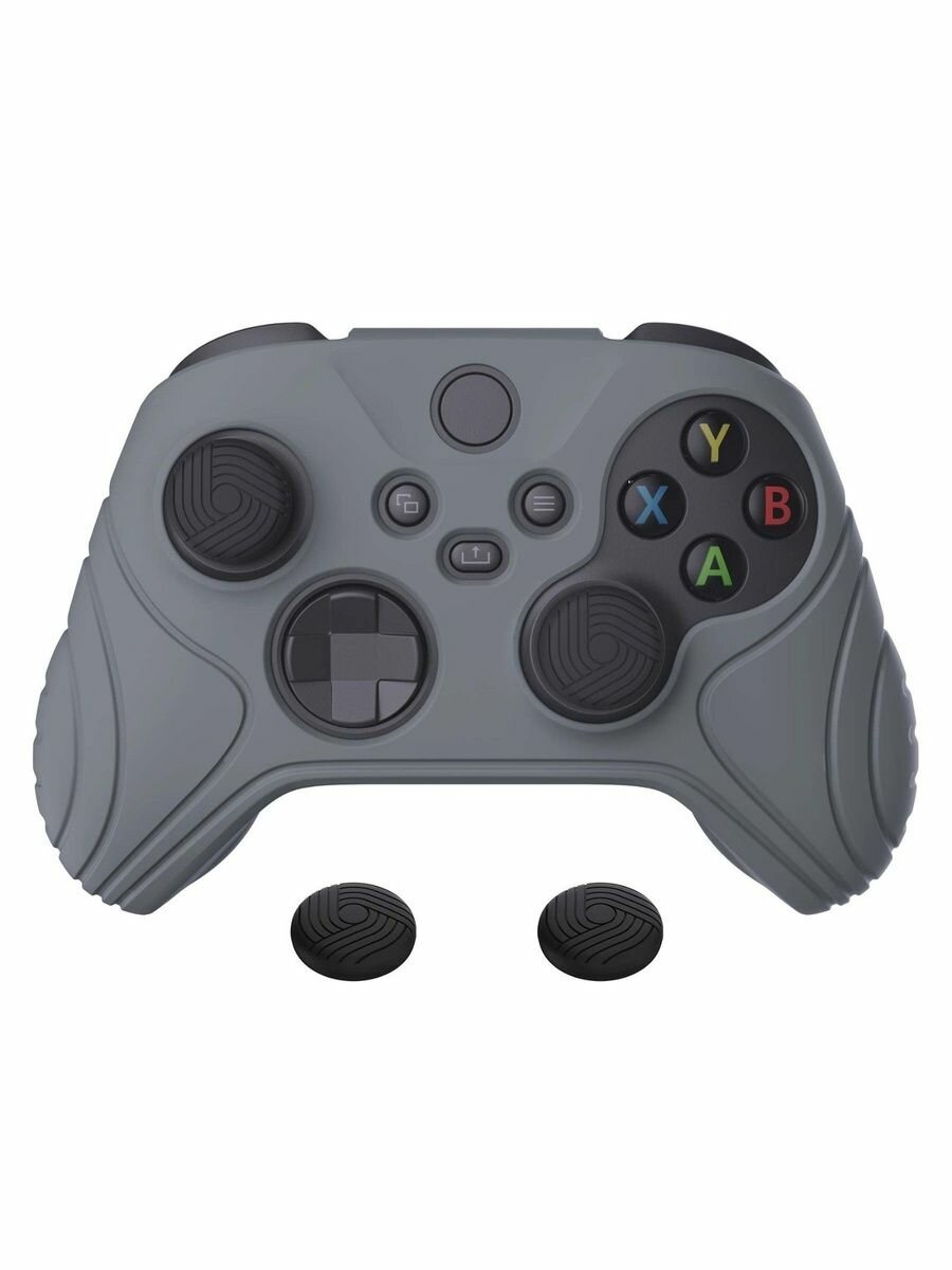 PlayVital защитный силиконовый чехол Samurai Edition для геймпада Xbox Series X/S, противоскользящий Grip-кейс с накладками на стики