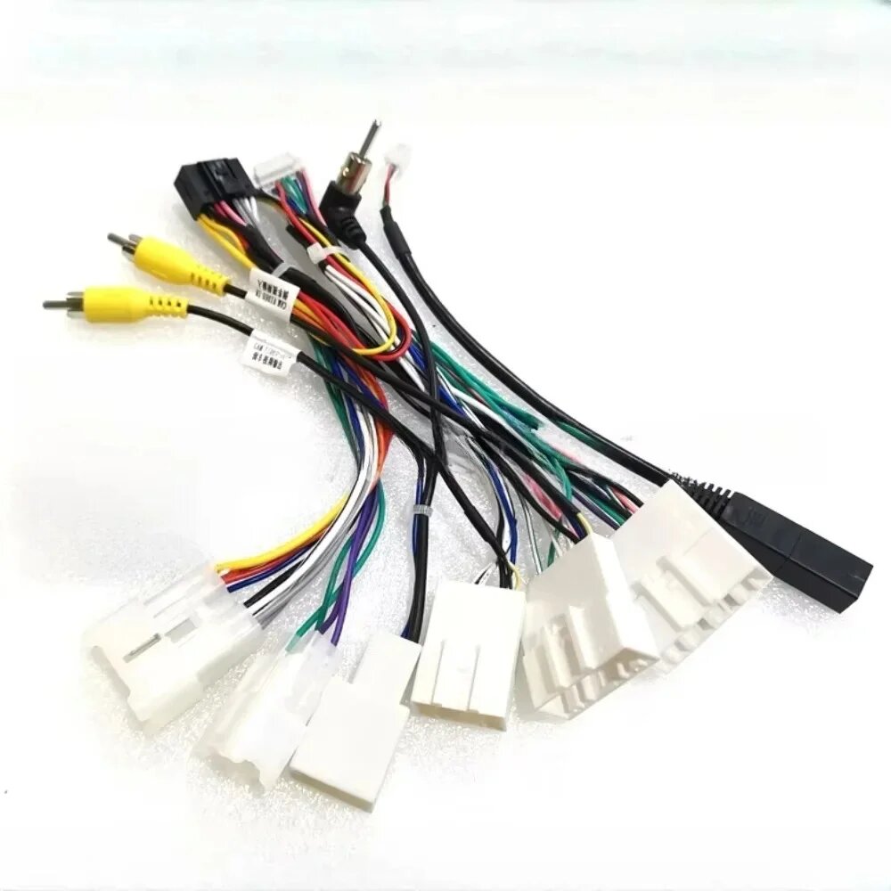 Кабель питания для автомобильной магнитолы Android 16 Pin с блоком Canbus RZ-FT02 RZ-FT01 Cable Only