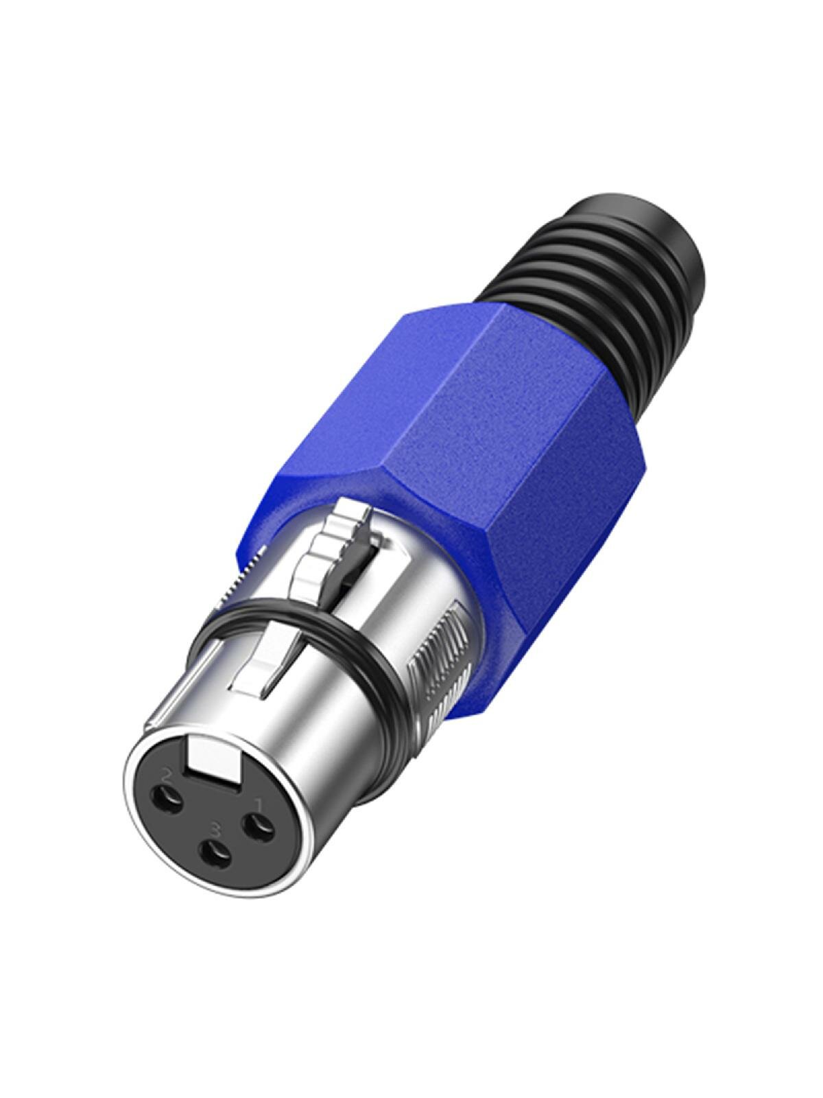 3-контактный слуховой разъем штекер-переходник для студийной записи Штекер