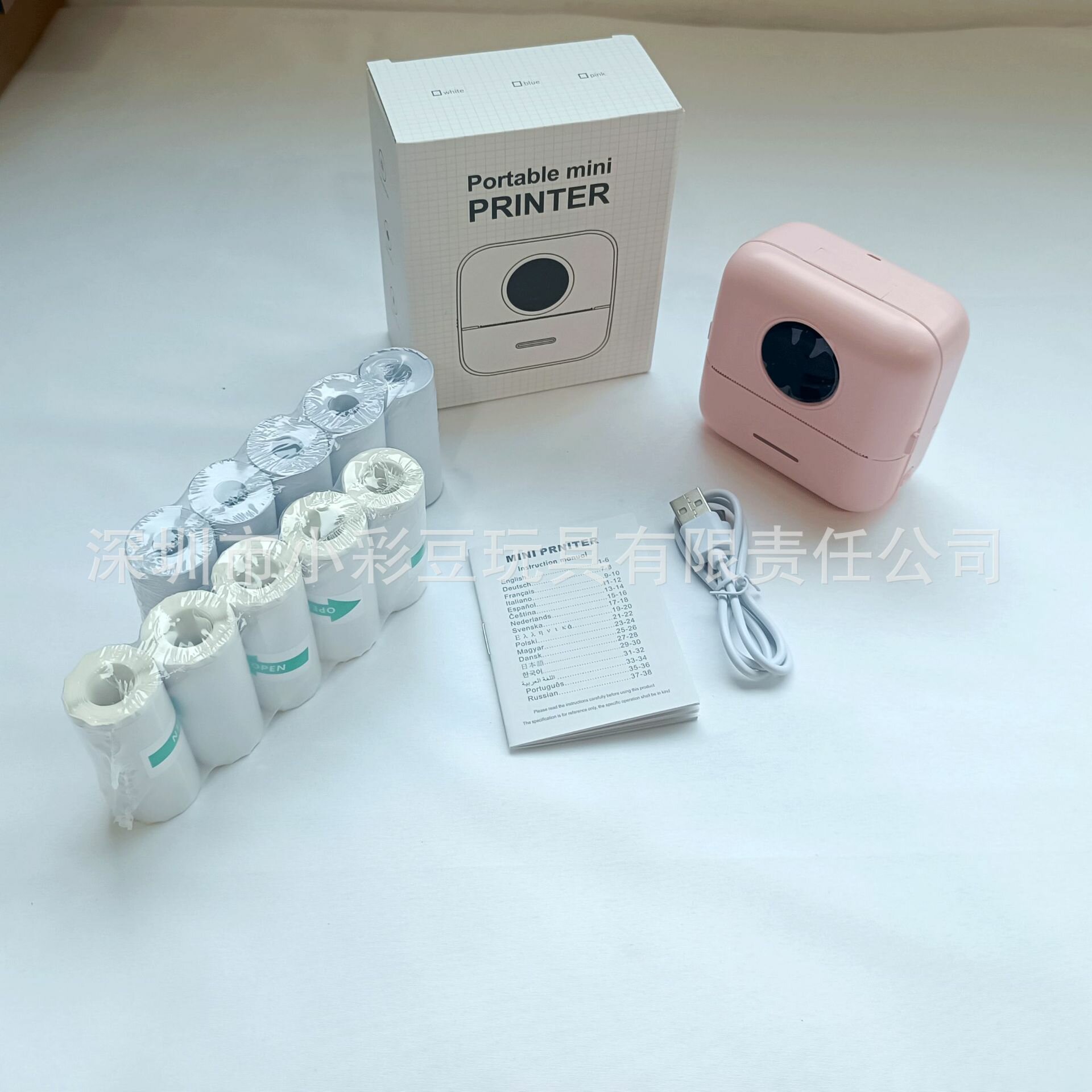 Кросс-бордерный принтер для домашнего использования, специальный для студентов, термопечать фотографий, подключаемый к мобильному телефону