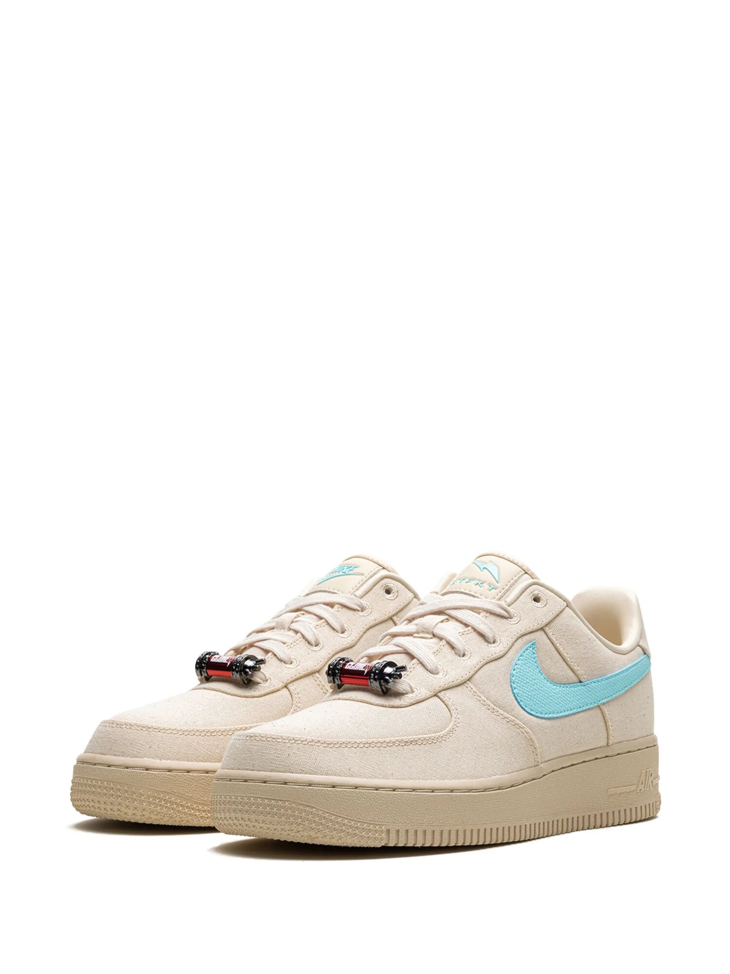 Кроссовки NIKE Air Force 1 Low, размер 9 US, коричневый — фото 1