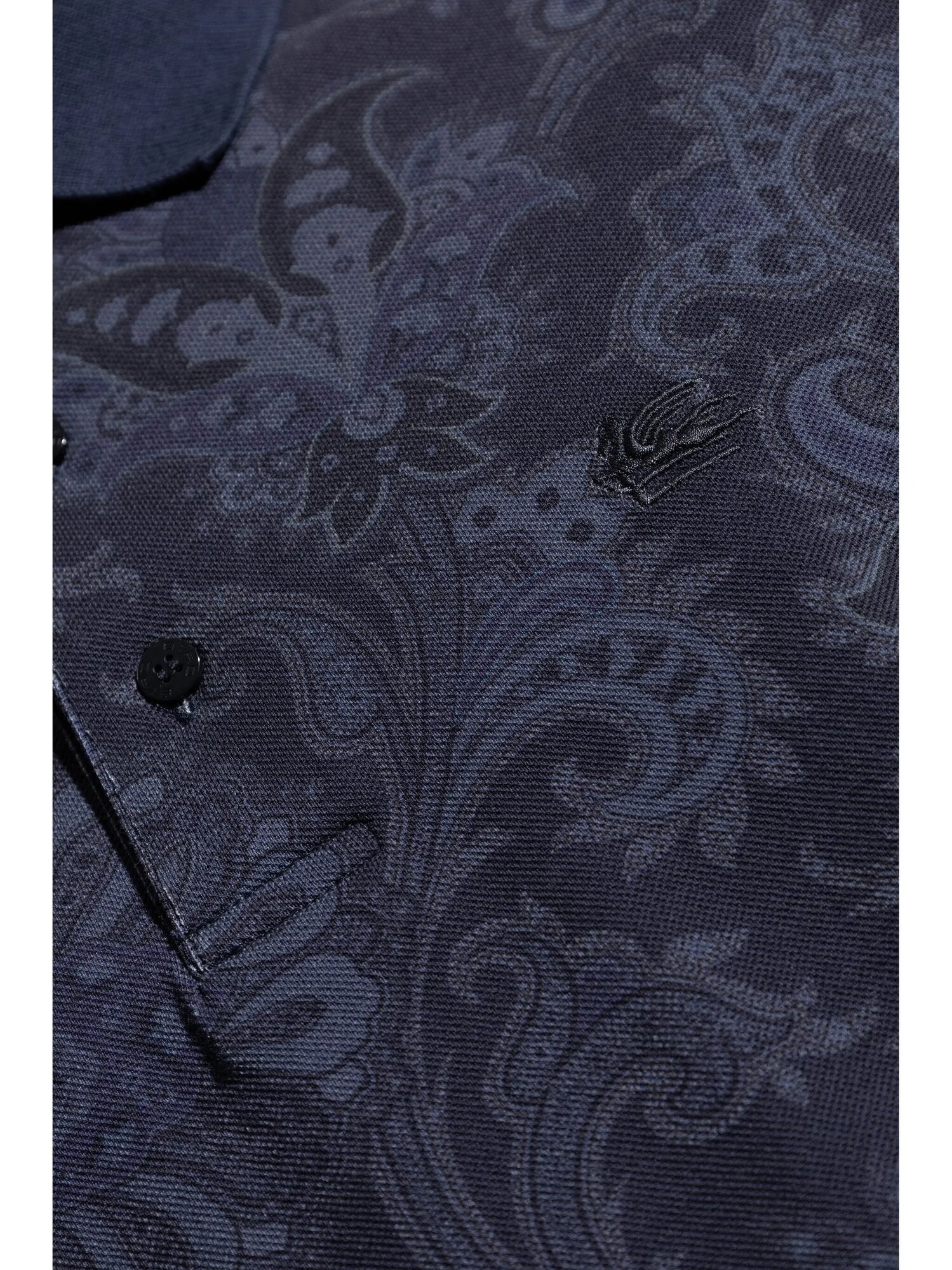 Поло ETRO, размер XL, синий — фото 1