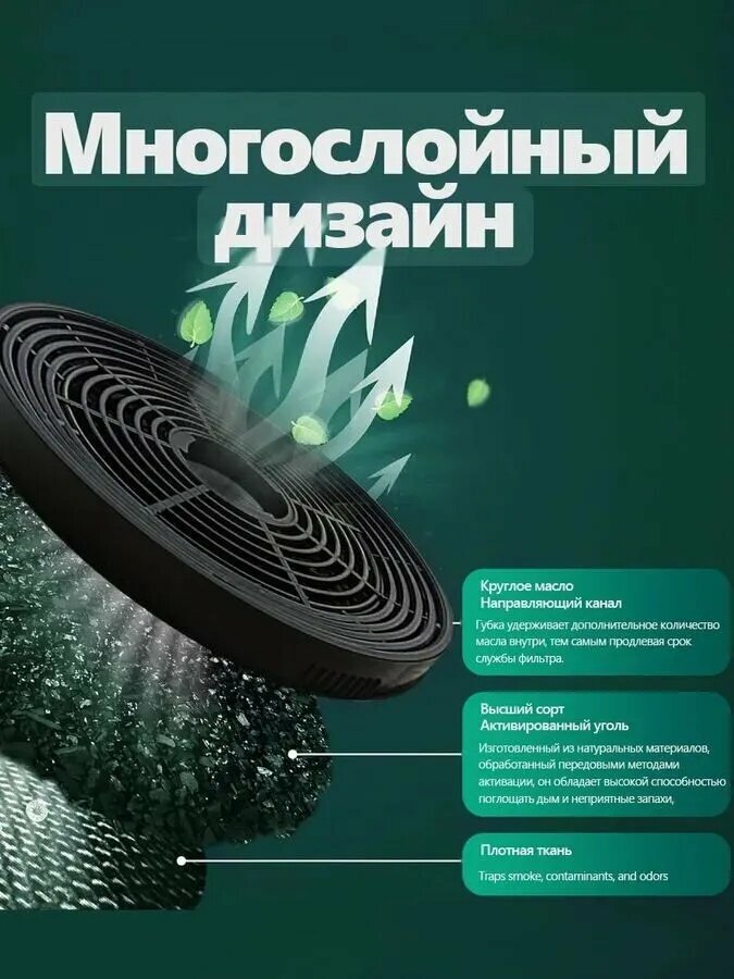 Фильтр угольный Krona тип K5-2 (2 шт.)