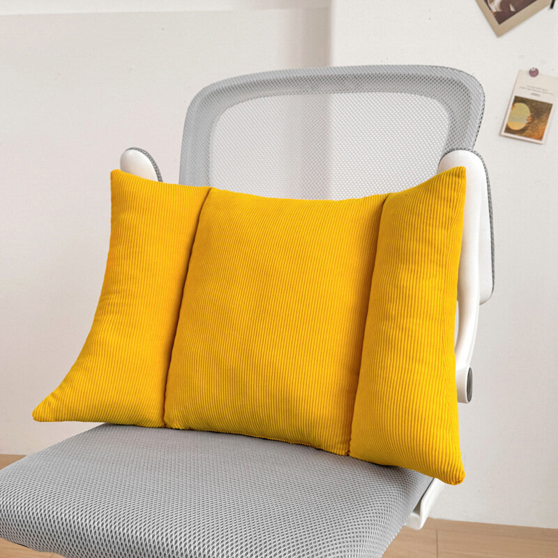 Ортопедическая подушка для офисного кресла, подушка для поясницы, подушка для спины, подушка для поддержки талии, поясничная подушка для сиденья, подушка для поддержки талии при длительном сидении.