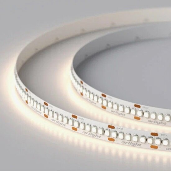 Светодиодная лента Arlight RT-A120-8mm 24V Day5000 (14.4 W/m, IP20, 2835, 5m) (, Открытый)