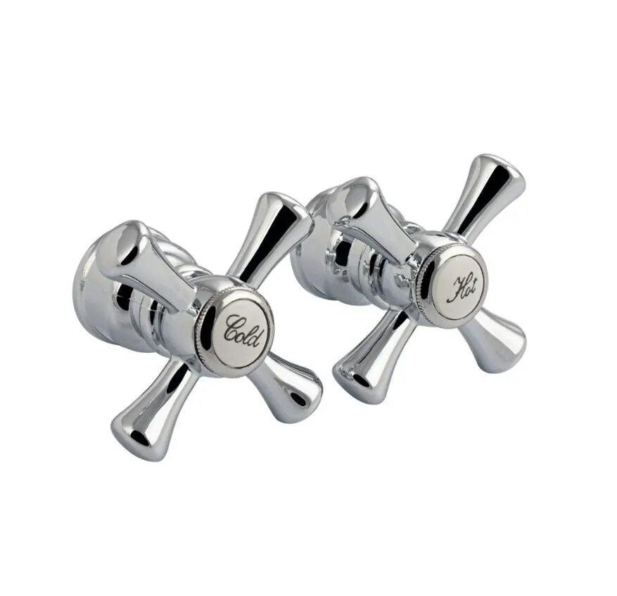 Маховик для смесителя, универсальный, на шлицах. крестовая ручка