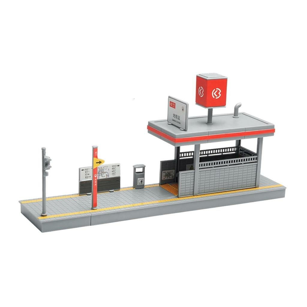 Модель метростанции в масштабе 1:64, Станция метро