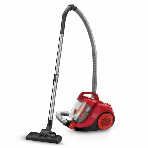 Пылесос Tefal Swift Power Cyclonic TW2913EA, 750 Вт, 1,2л, циклонный фильтр, с телескопической трубкой, красный