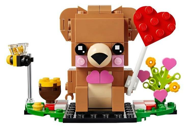 Лего BrickHeadz унисекс LEGO BrickHeadz 40379, 300 шт.