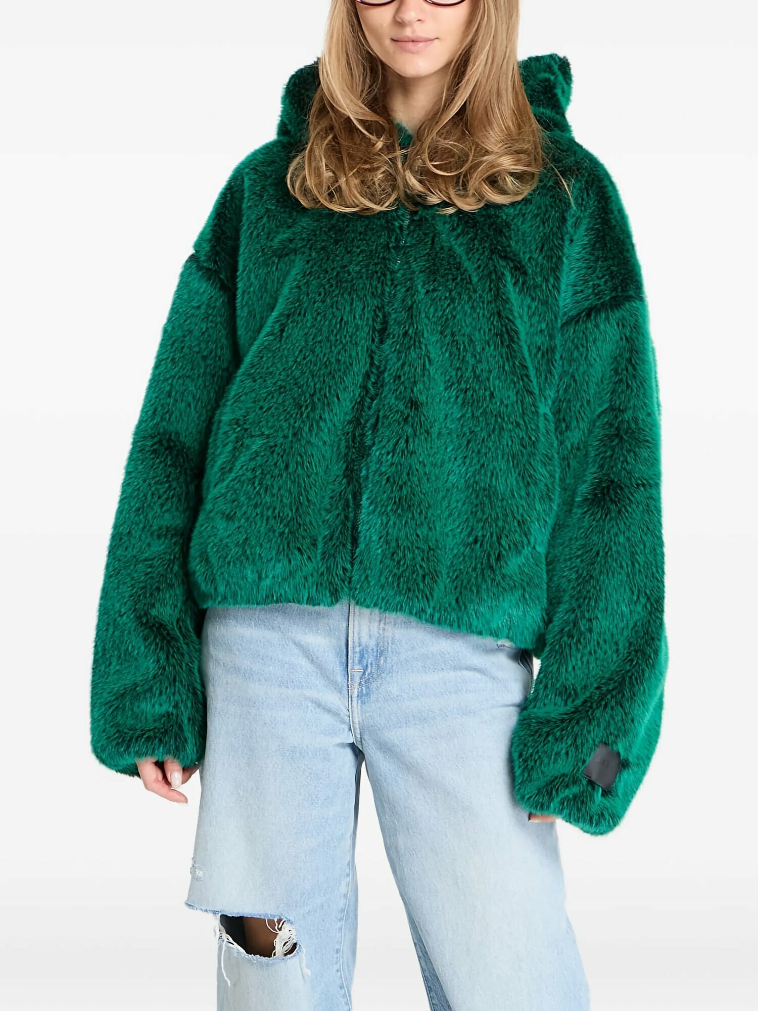 Шуба Jordan Hooded faux fur jacket