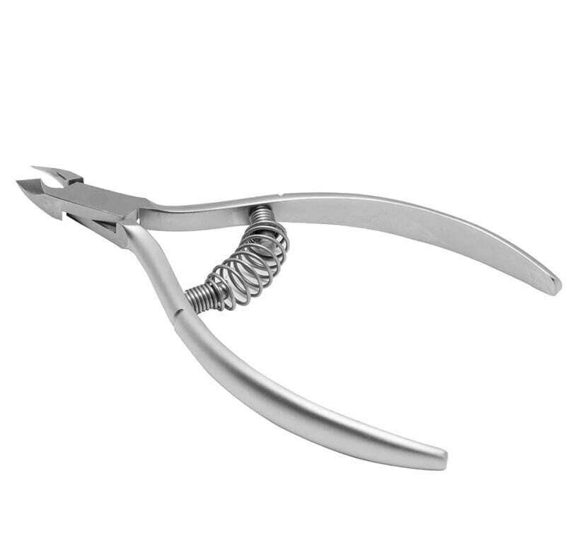 Щипчики для кожи Yoko SK 017/4, спиральная пружина, длина лезвия 4 мм