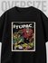 Футболка PRINTSHOT, 1 шт., размер XL, черный