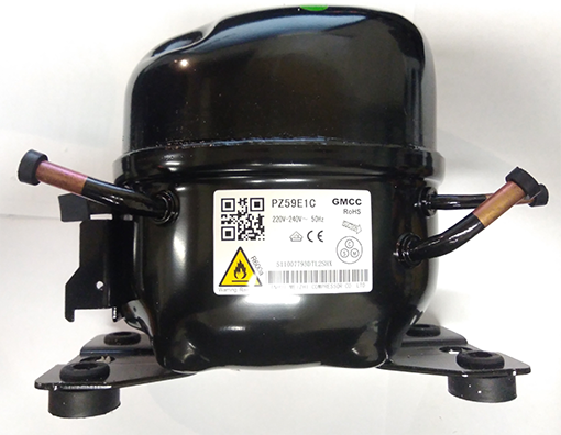 Компрессор GMCC SZ55C1J R600a для холодильника COMFEE, CENTEK, KRAFT, GALATEC, DEXP