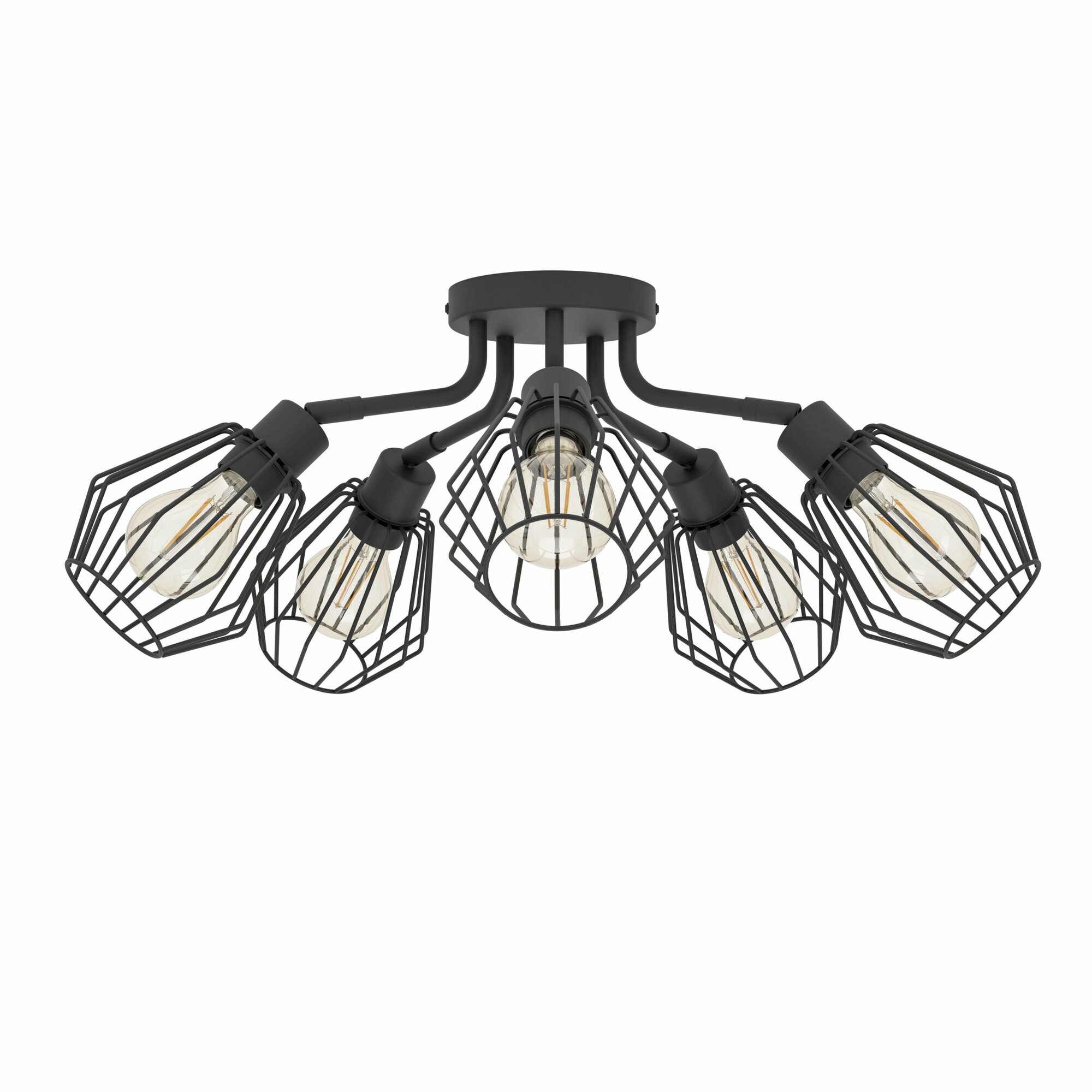 Люстра EGLO TARBES, 5x60W(E27), черный