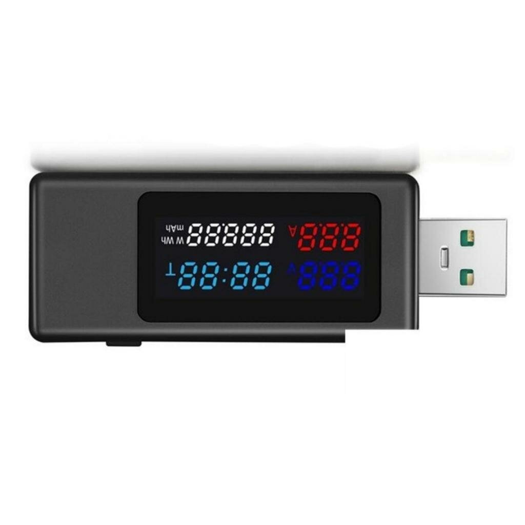 USB-тестер питания, Черный