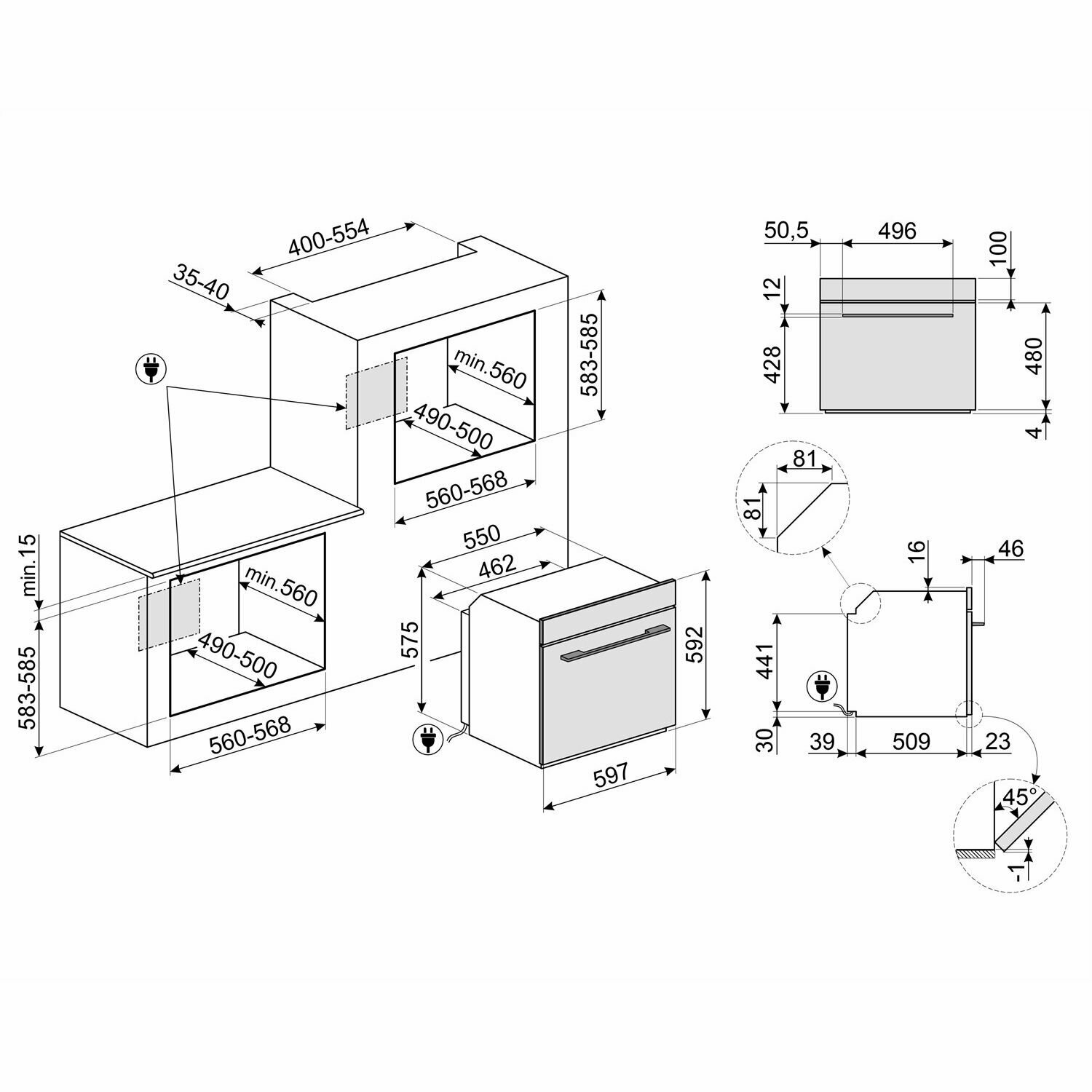 Духовой шкаф Smeg SO6102M2G