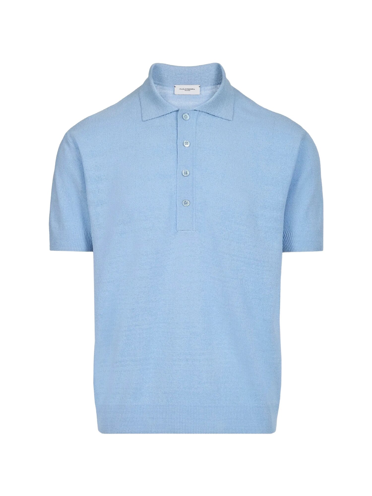 Рубашка Silk bouclé polo shirt