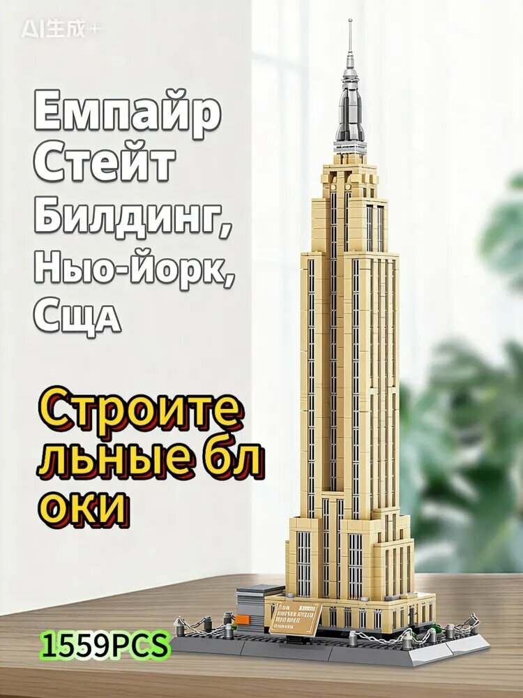 Строительные блоки Нью-Йорк Билдинг, США