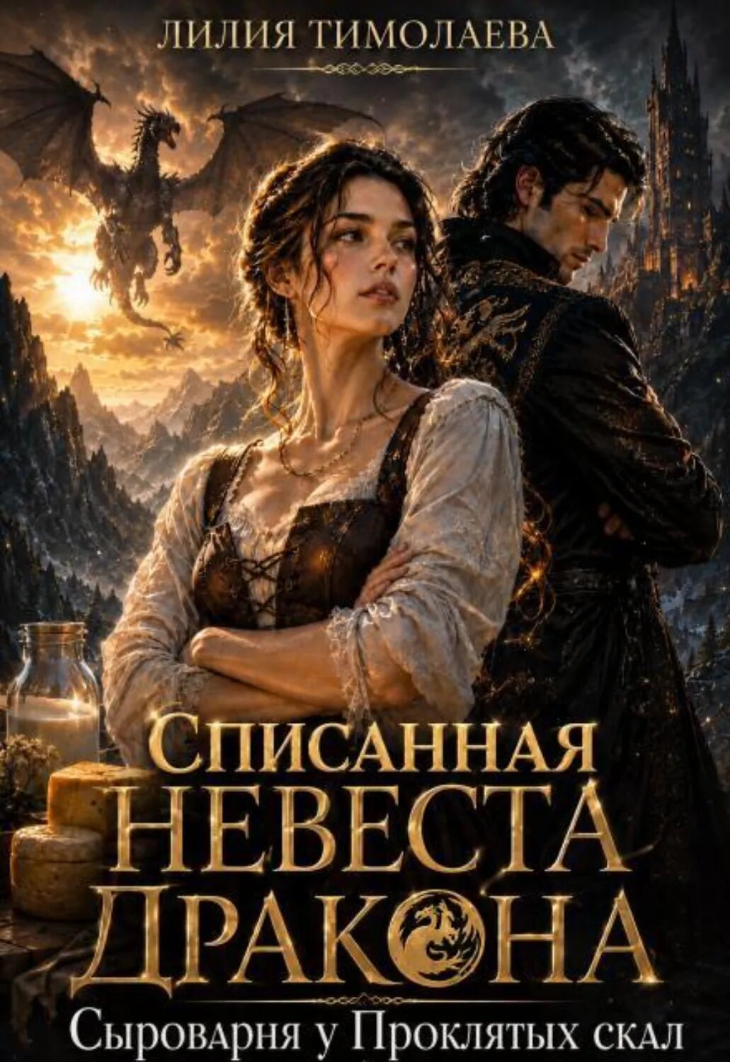 Списанная невеста дракона. Сыроварня у Проклятых скал [Цифровая книга]
